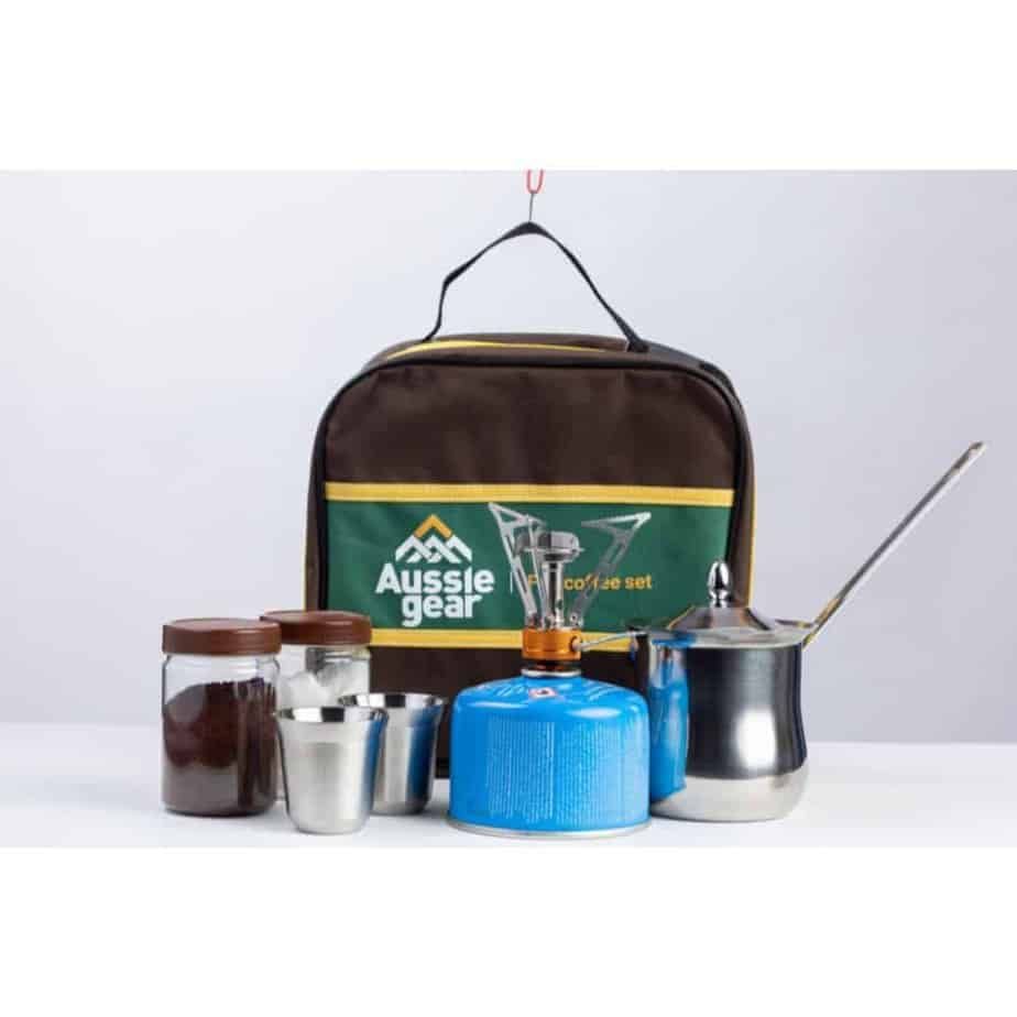 ערכת קפה מבית חברת | Aussie gear | בישול בשטח